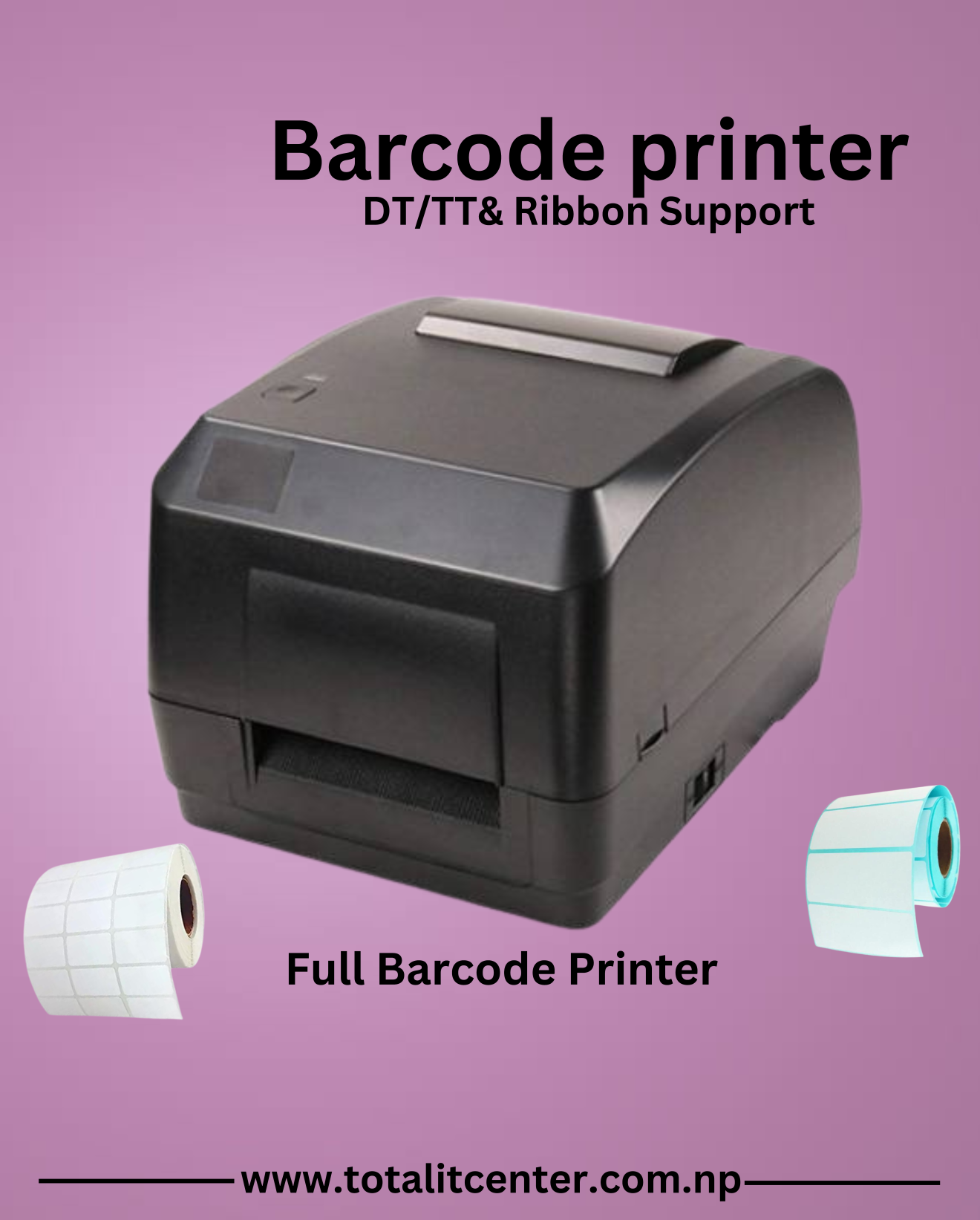 High quality Barcode Label Printer price in nepal - Total It Center