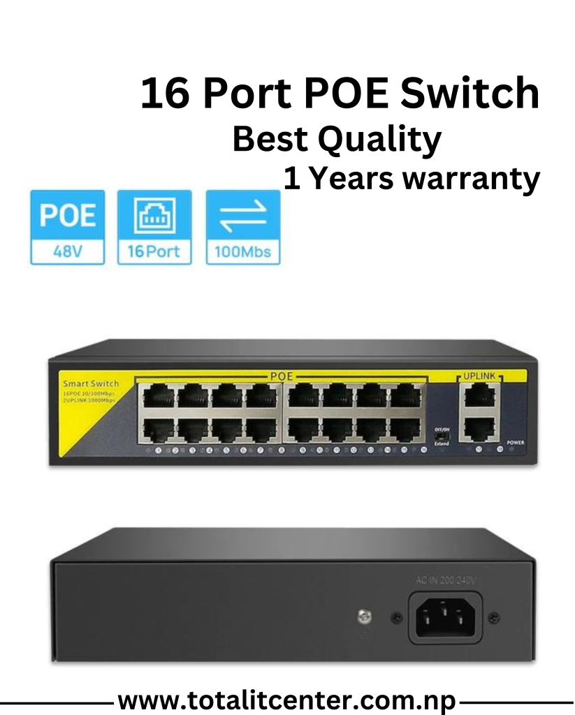 Smart PoE 16+2 Switch - Total It Center